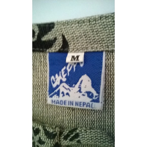 Cheppu | Jackets & Coats | Nepal Cheppu Jacket Fish Print M Made In ...